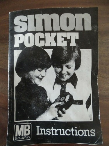 NOTICE JEU MB SIMON POCKET 1980 STRATEGIE | eBay