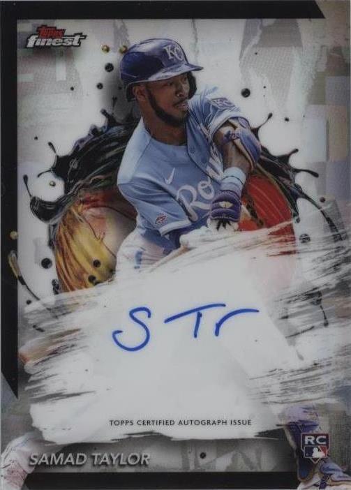 2024 Topps Finest - Finest Autographs Samad Taylor #FA-ST Refractor (AU ...