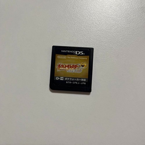 Pokemon Heart Gold Nintendo DS Japanese Pocket Monsters Operation ...