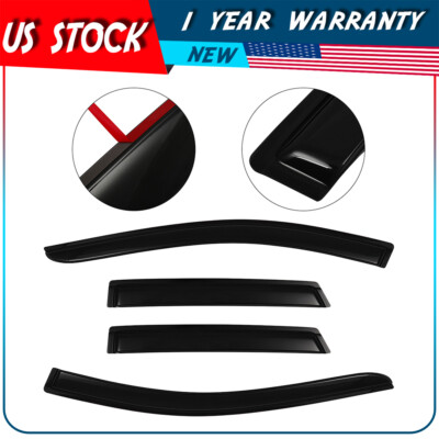 For 07-14 Lincoln MKX Ford Edge Window Visor Vent Rain Shades Guards ...