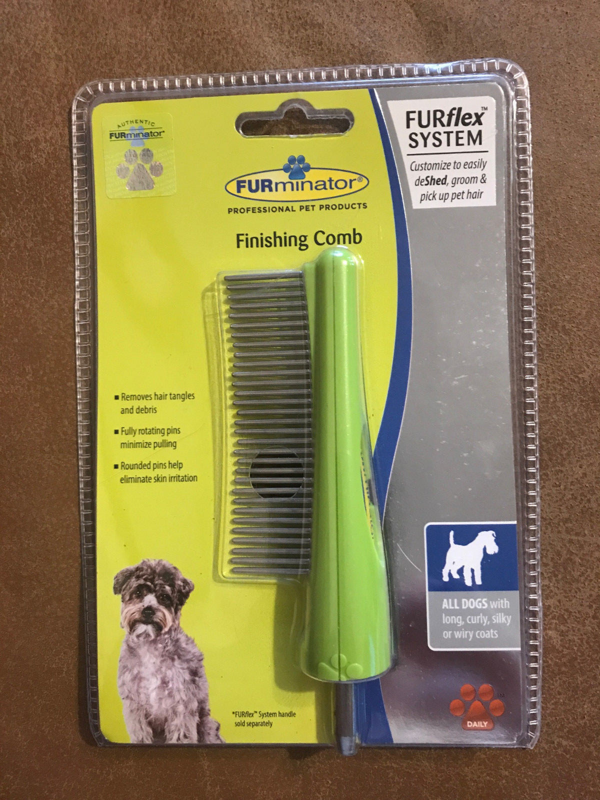 FURminator FURflex system - Finishing COMB - long, curly, wiry, silky ...