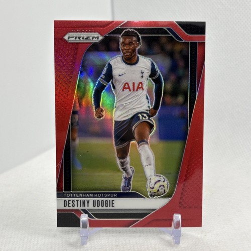 2024-25 Panini Prizm Premier League - Destiny Udogie #84 Red Prizm /199 ...