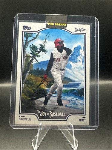 Topps x Bob Ross Joy of Baseball 2025 Ken Griffey Jr. Beauty is ...
