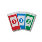 210 Reusable Safe Drop Envelopes (70ea) Red, Blue, Green for Tidel Tacc ...