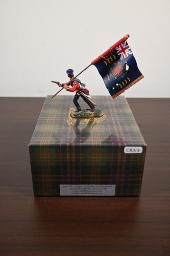 King & Country CR014 The Regimental Standard Bearer | eBay