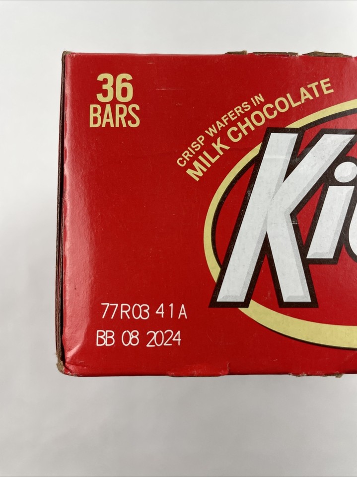 KIT KAT Milk Chocolate Individually Wrapped, Bulk Wafer Candy Bars,1.5 ...