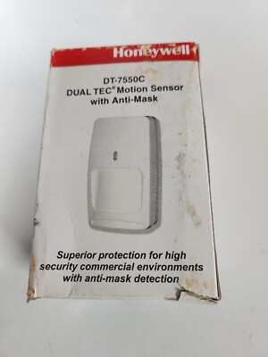 HONEYWELL DT-7550C DUAL TEC MOTION SENSOR WITH ANTI MASK | eBay