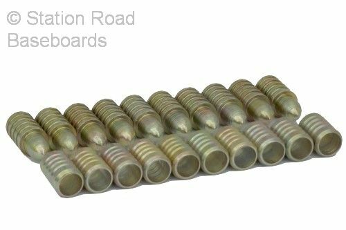 10 x Model Railway Train Set Baseboard Alignment Dowel Pins Cabinet ...