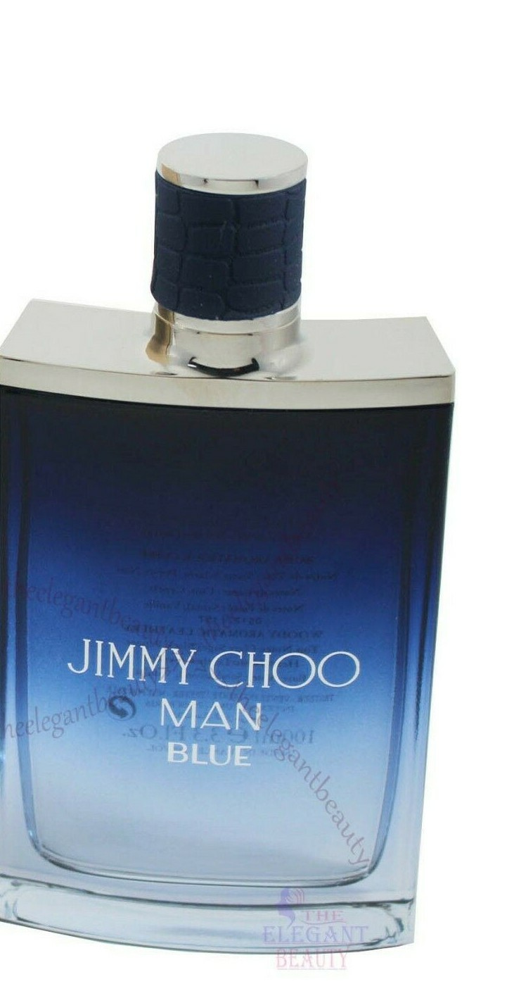Jimmy Choo Man Blue By Jimmy Choo Tstr 3.4oz/100ml Edt Spray Men New ...