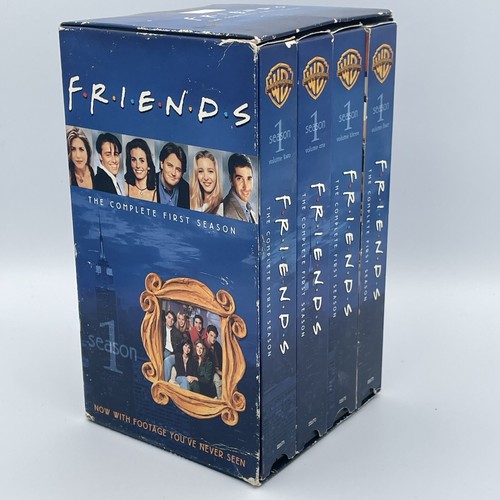 Friends Complete Season One VHS/ 4 Tape Box Set | eBay