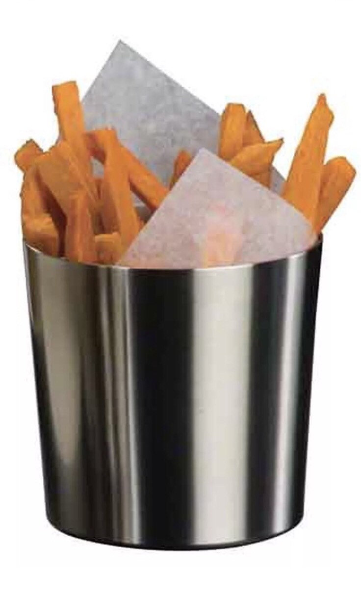 American Metalcraft FFC337 Stainless Steel Fry Cup With Satin Finish ...
