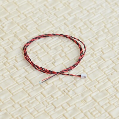 10 x twisted wired 0603 red SMD building interior light JST0.8 ...