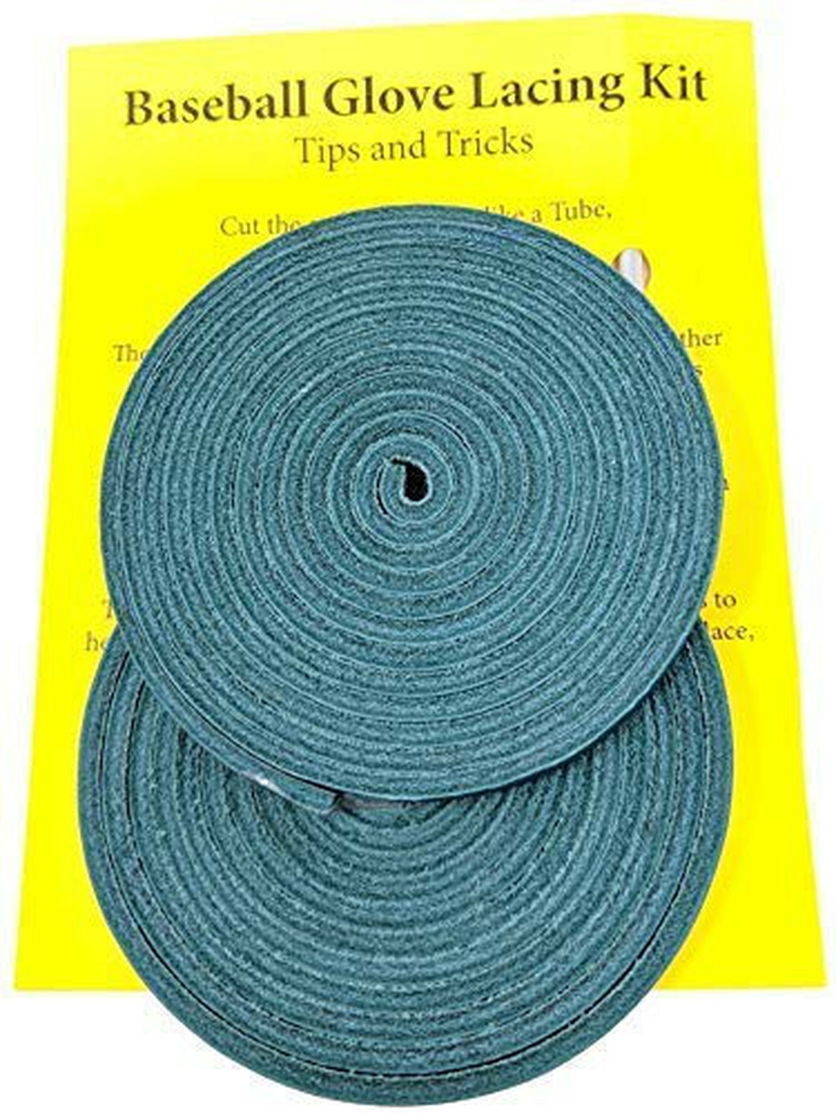 TOFL Baseball & Softball Glove Lacing Kit, 2 Teal Leather Laces 1 ...