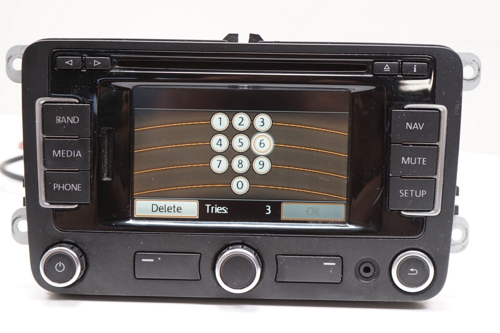 VOLKSWAGEN RNS 315 Radio Navigation NAV Unit AM-FM Tuner CD GPS OEM ...