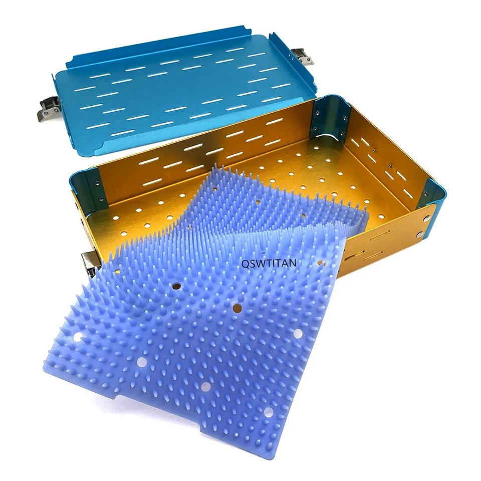 Sterilization Case Disinfection Tray Aluminium Box Opthalmic Surgical ...