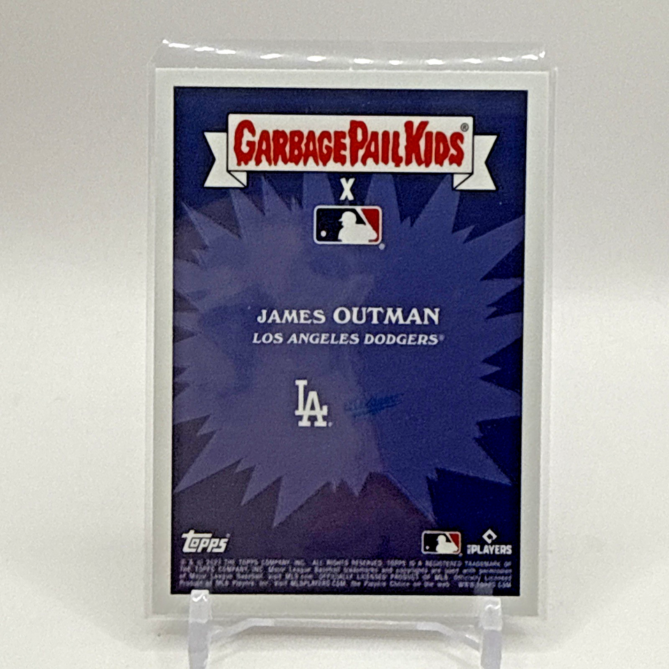 2023 Topps Garbage Pail Kids X MLB #21B James Outman - Never OUTMAN | eBay