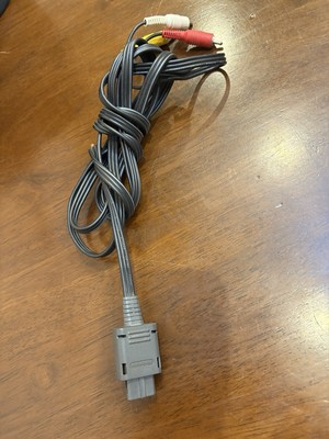 Nintendo OEM Audio Visual A/v Cord Cable TV For Super Nintendo SNES 1Z ...