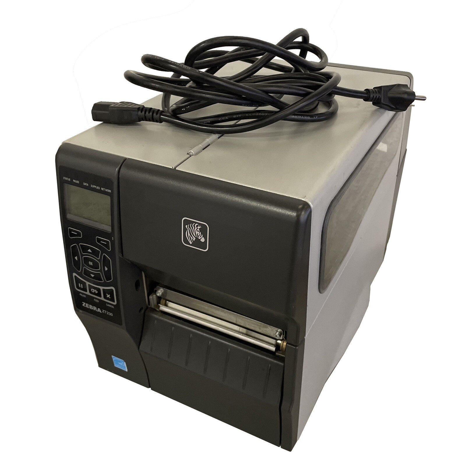 Zebra ZT230 Thermal Barcode Label Printer & Power Cord | eBay