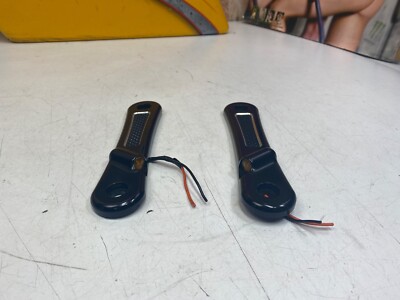 🔥14-23 Harley Touring ET Designs Thunder Cycle Front Turn Signals Amber ...