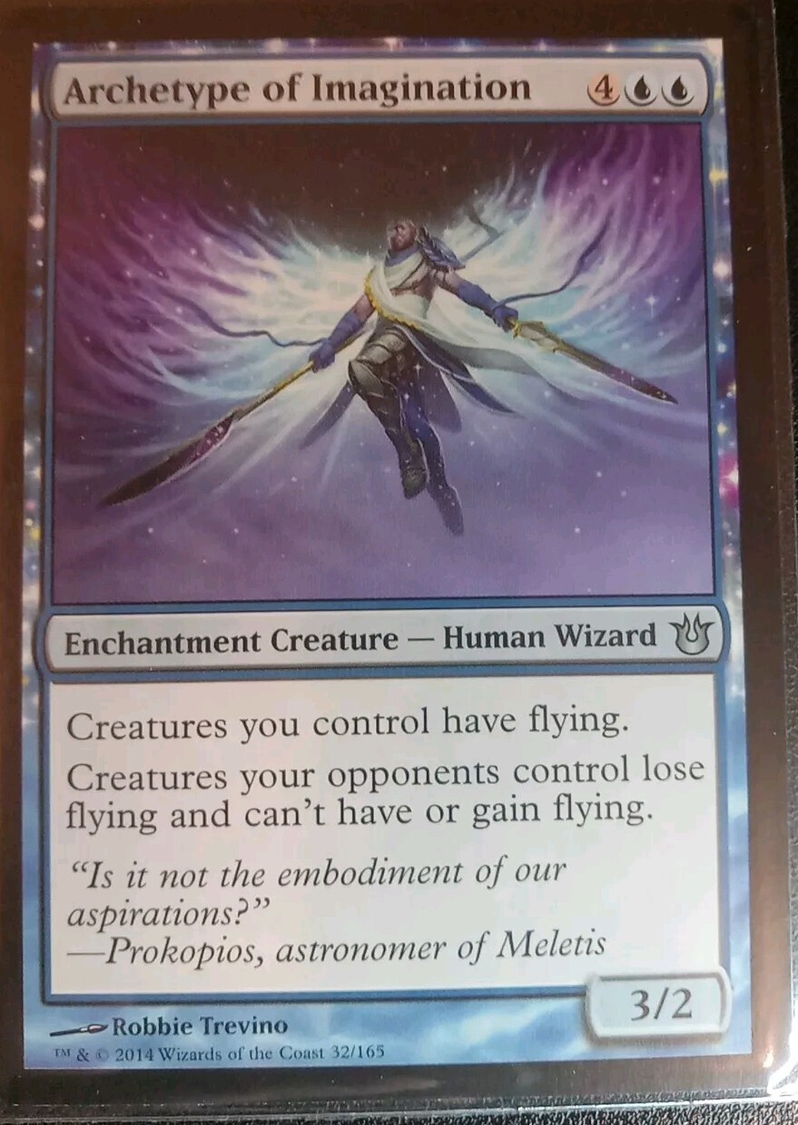 MTG Archetype of Imagination - Born of the Gods | eBay