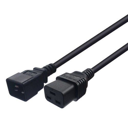 1.8m Female Head to Male Head C19 to C20 Power Adapter Cord Converters ...