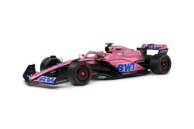 Alpine A522 E. Ocon Pink Grand Prix d'Arabie Saoudite 2022 ...