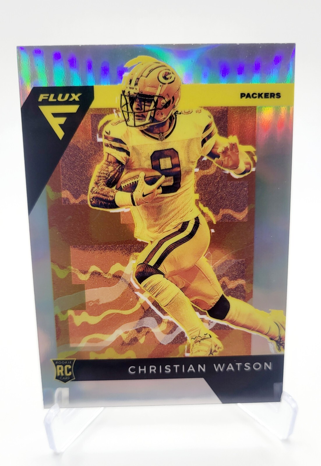 2022 Panini Chronicles Flux Christian Watson Silver Prizm ROOKIE RC FX ...
