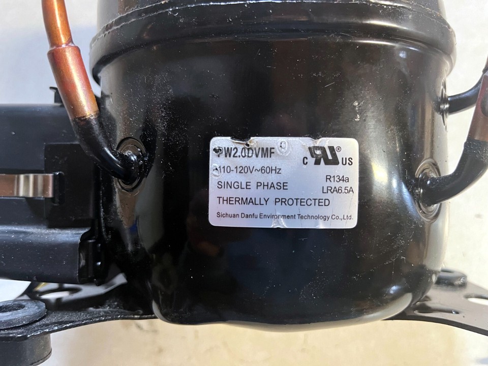 PW2.0DVMF Compressor Lock Rotor Current: 6.5A 1PH Thermally Protected ...