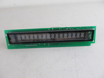 Noritake Itron FGF169H1A VFD Vacuum Fluorescent Display on PCB | eBay