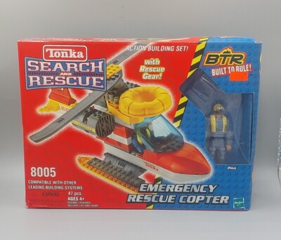 VTG 2003 Hasbro BTR Tonka Search & Rescue Emergency Rescue Copter ...