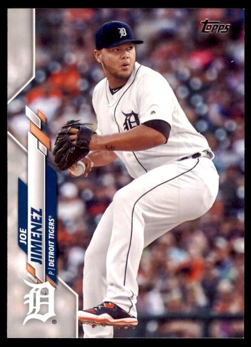 2020 Topps Baseball Card Joe Jimenez A Detroit Tigers #452 | eBay