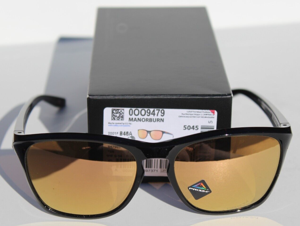OAKLEY Manorburn Sunglasses Polished Black/Prizm Rose Gold NEW OO9479 ...