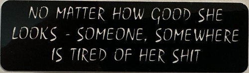 No Matter How Good She Looks Someone Somewhere Is Tired Of Her Helmet ...