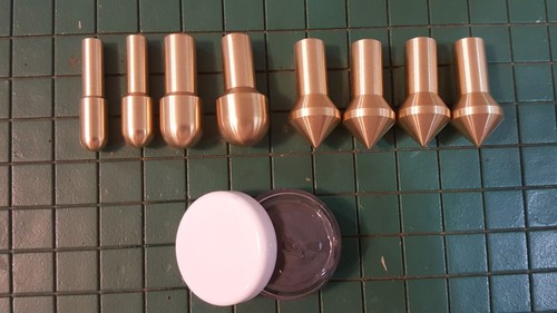 Gunsmith Tools 8 Brass Muzzle Laps-Rifle Or Pistol Crowning Kit ...
