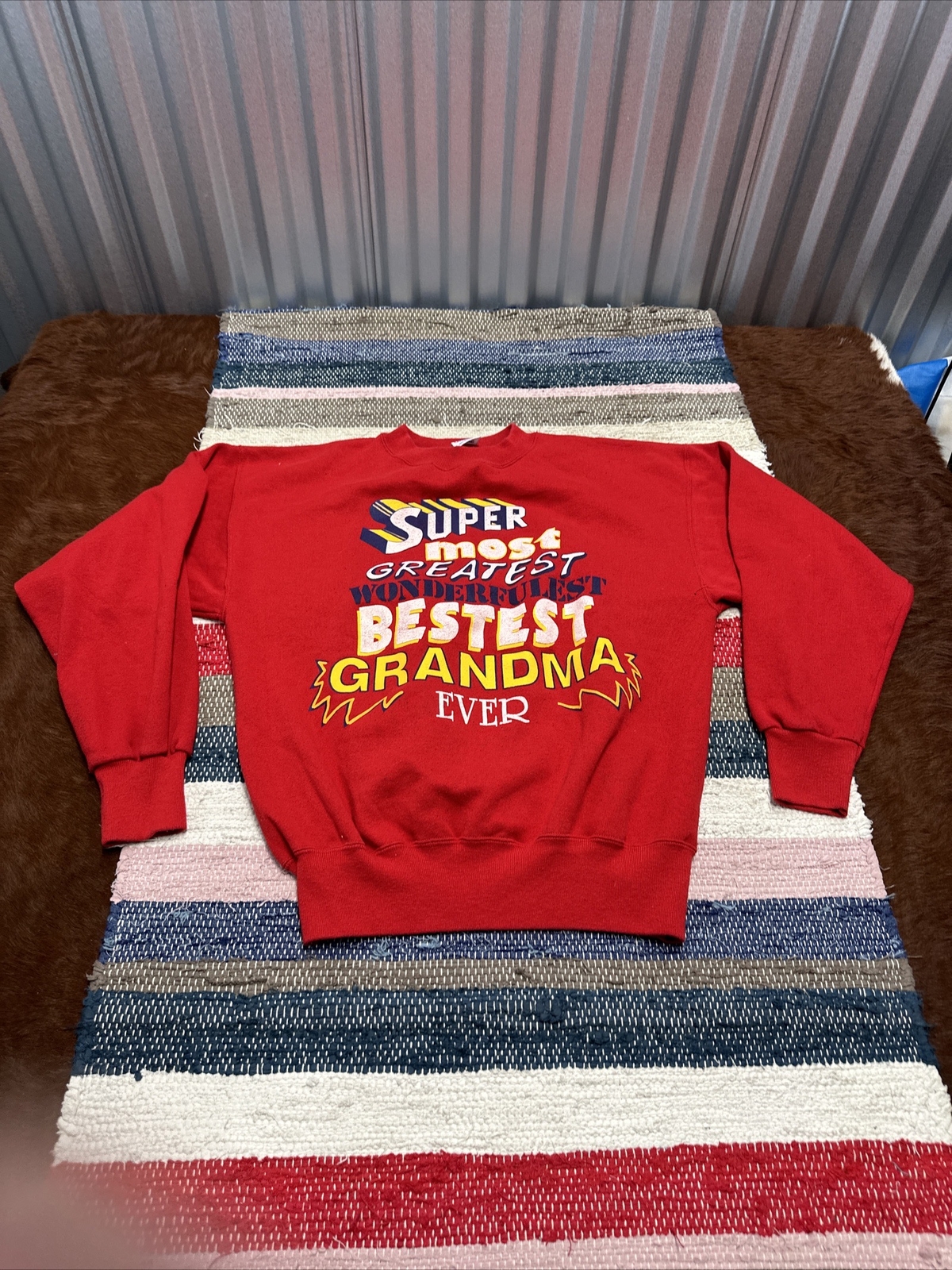 Vintage Most Greatest Bestest Grandma Ever Super Swea… - Gem