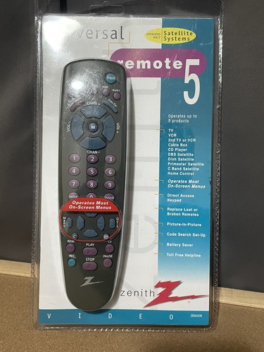 New Zenith Universal Remote ZEN500K | eBay