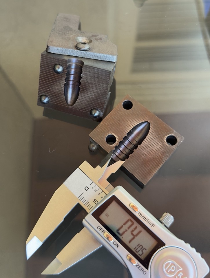 Paul Jones 40 cal Single Cavity Black Powder Lead Cast Bullet Mould | eBay