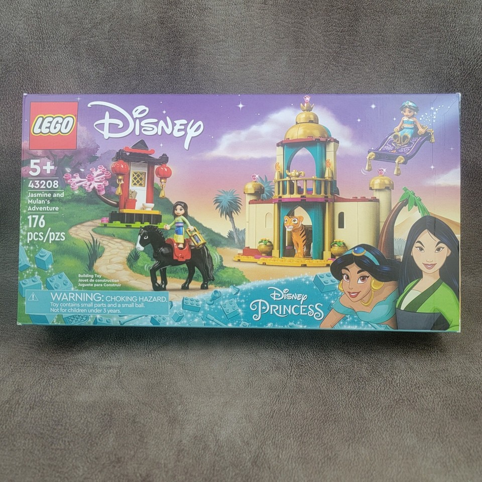LEGO Disney Princess Jasmine & Mulan’s Adventure 43208 Mini Fig Horse ...