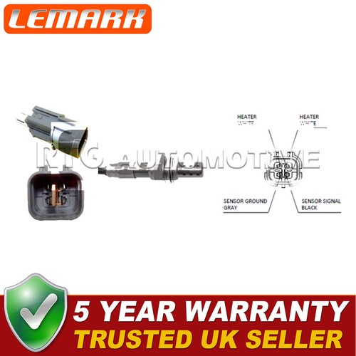 Lemark Lambda Oxygen Sensor Fits Hyundai i20 i30 i10 ix20 Kia Rio Venga ...