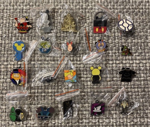 Walt Disney Lot Of 20 Trading Pins W/backs | eBay
