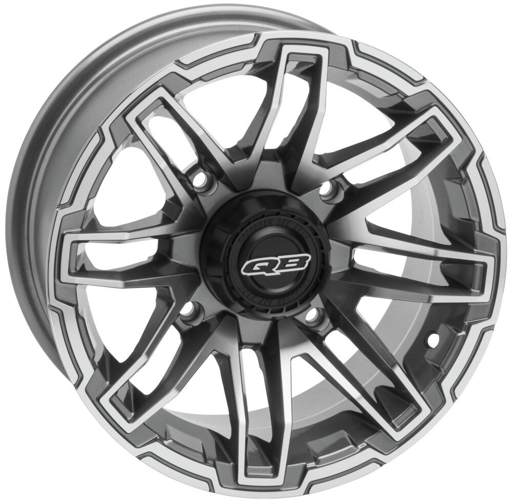 Kit 4 Deestone Swamp Witch Tires 30x9-14 on Quadboss Stryker Gray ...