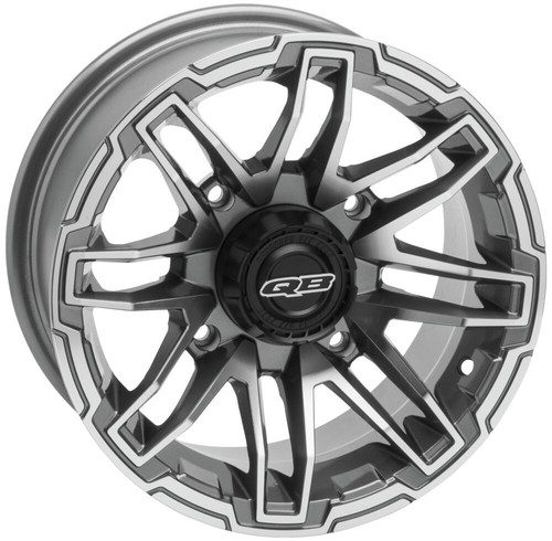 Kit 4 Deestone Swamp Witch Tires 30x9-14 on Quadboss Stryker Gray ...