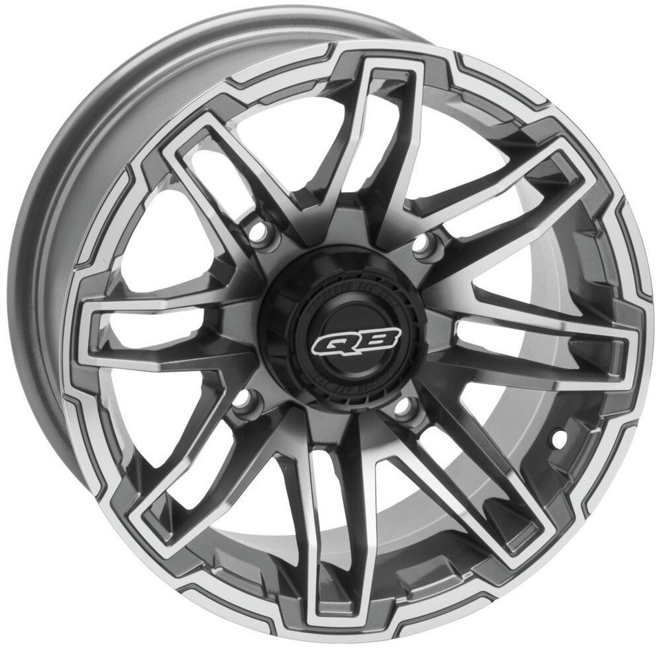 Kit 4 Deestone Swamp Witch Tires 30x9-14 on Quadboss Stryker Gray ...