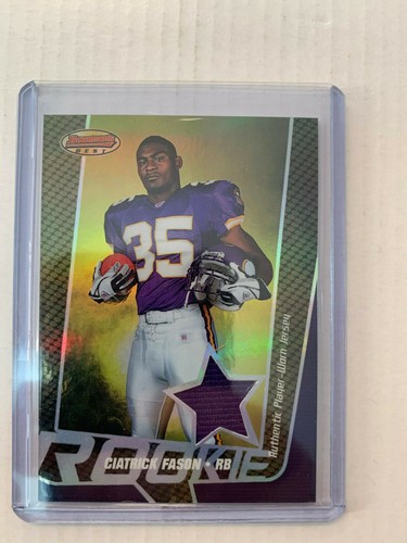 Ciatrick Fason 2005 Best Rookie Jersey Card # Serial #445/799 | eBay
