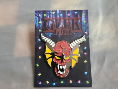 Glitter Variant Stranger Things Hellfire Club Geek Fuel Enamel Pin #58/ ...