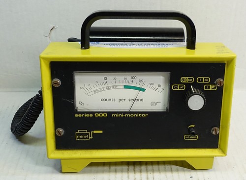 Series 900 Mini-Monitor Radiation Survey Geiger Monitor with G-M Tube ...