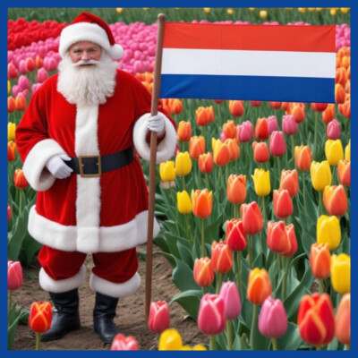 30 Custom Dutch Santa Claus Personalized Address Labels | eBay