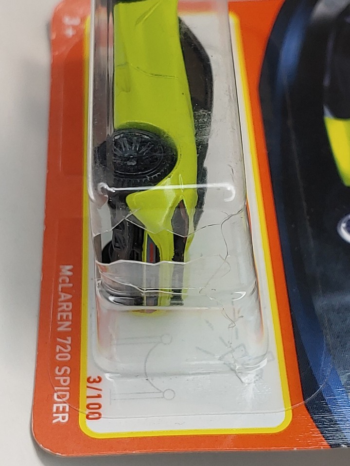 Matchbox 2019 McLaren 720S Spider Lime Green 2022 3/100 849398053607| eBay