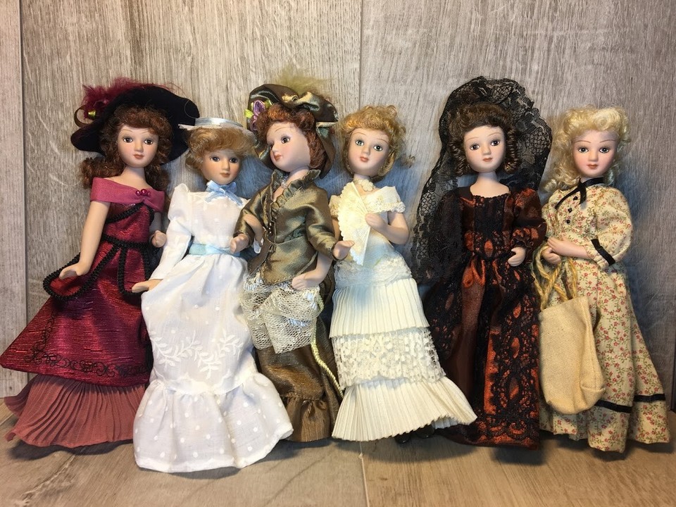 Collection of dolls Deagostini Ladies of the Era Doll JANE AIR ...
