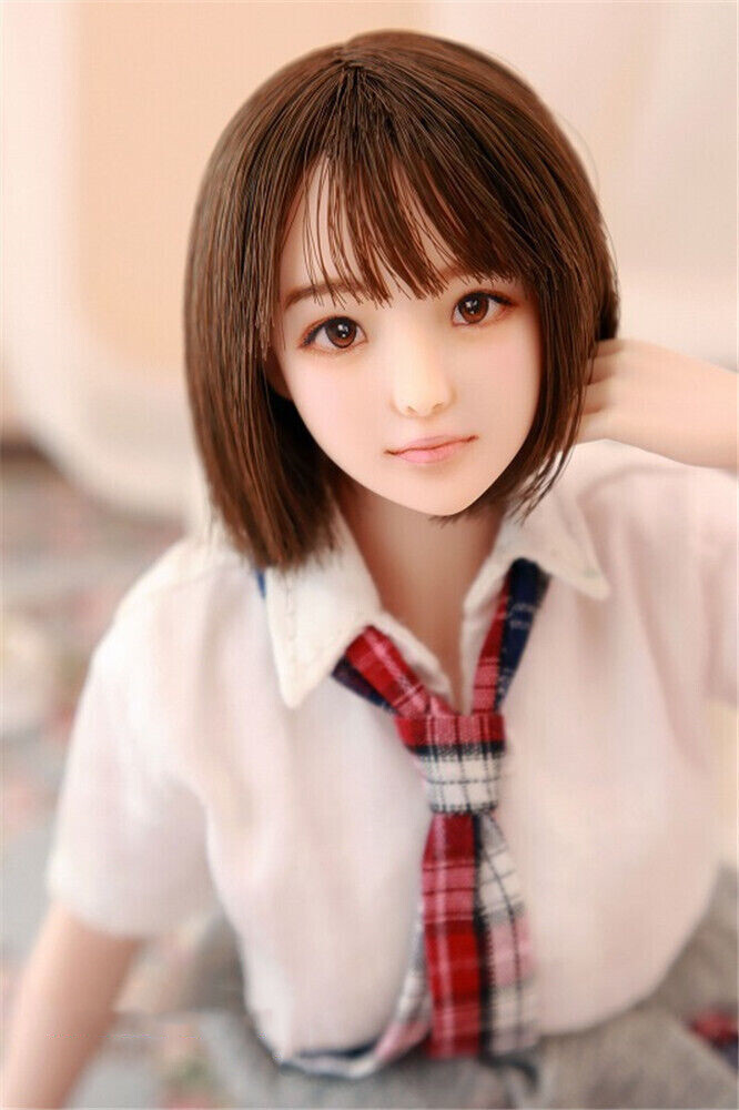 1/6 Student Girl Head Sculpt Fit 12in Female Obitsu HT Kumik PH UD JO Figure Toy | eBay